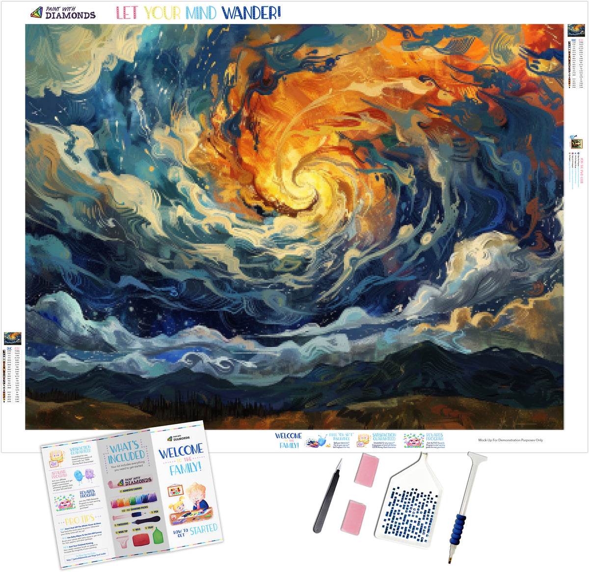 Windstorm On Ryloth Official Diamond Painting Kit | Diamond Art | Paint ...