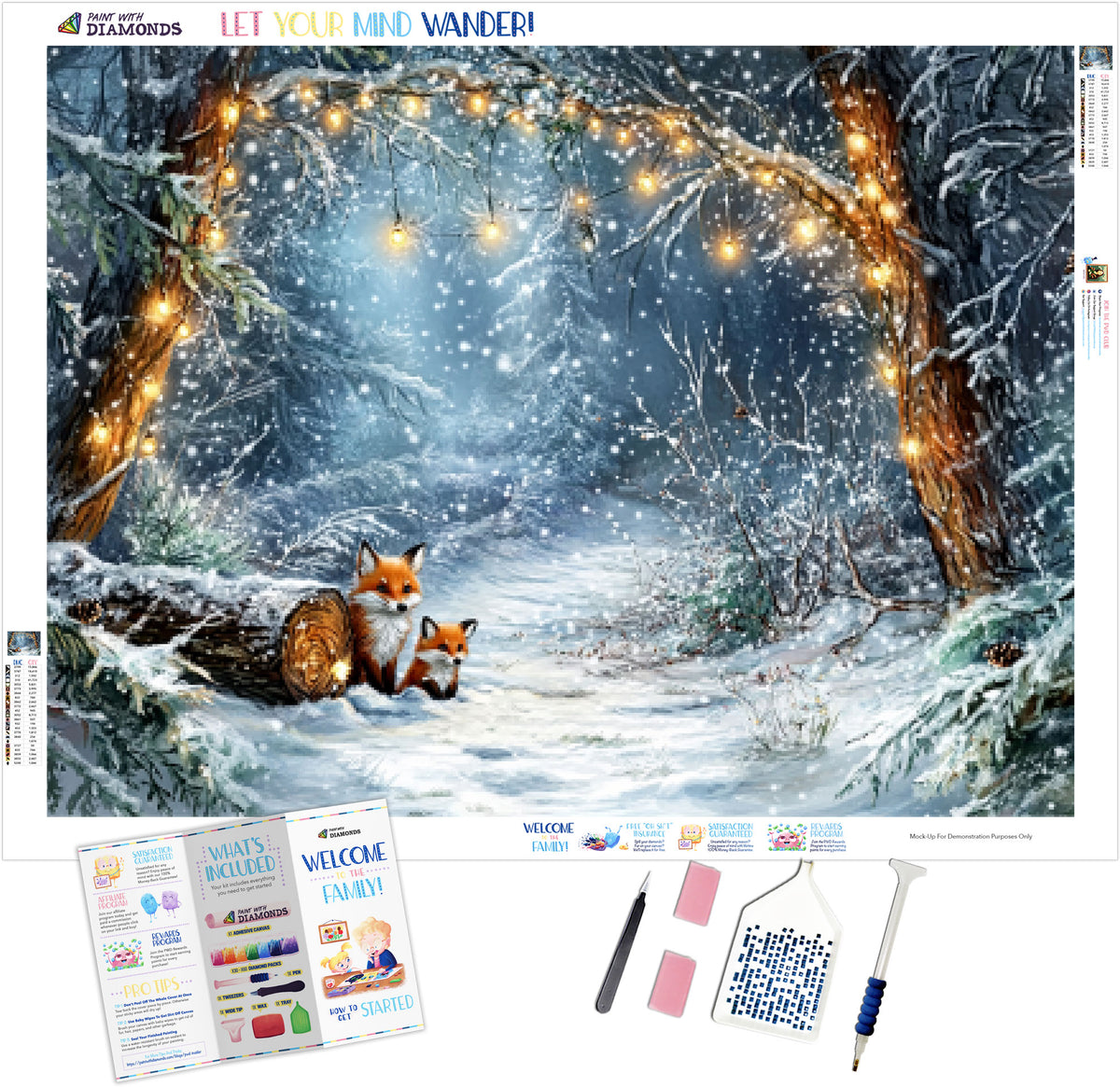 Winter Woodland Magic – Paint With Diamonds