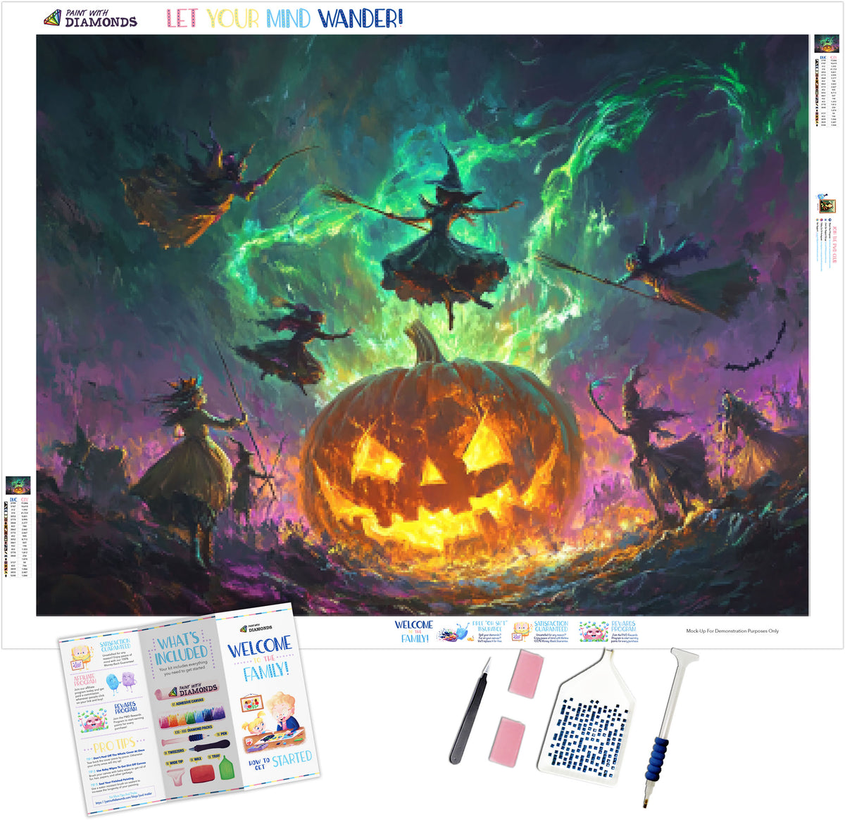 Witching Hour Masquerade Official Diamond Painting Kit | Diamond Art ...