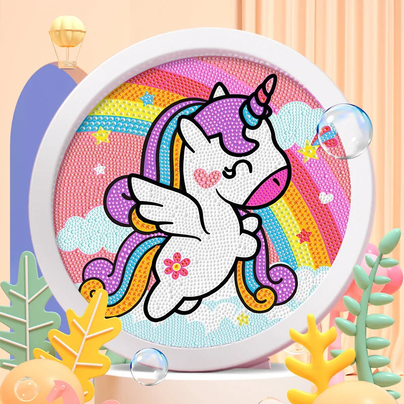 Magical Unicorn PWD Round Diamond Painting Kit – Paint With Diamonds