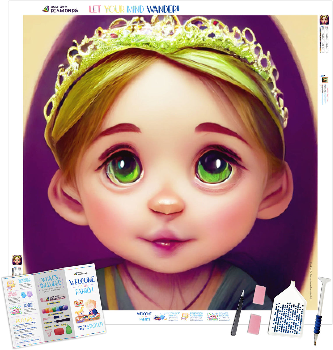 Baby Blondie Official Diamond Painting Kit | Diamond Art | Paint With ...