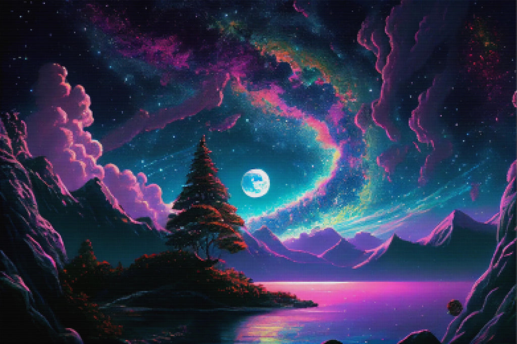 Breathtaking Milky Way Galaxy Official Diamond Painting Kit | Diamond ...