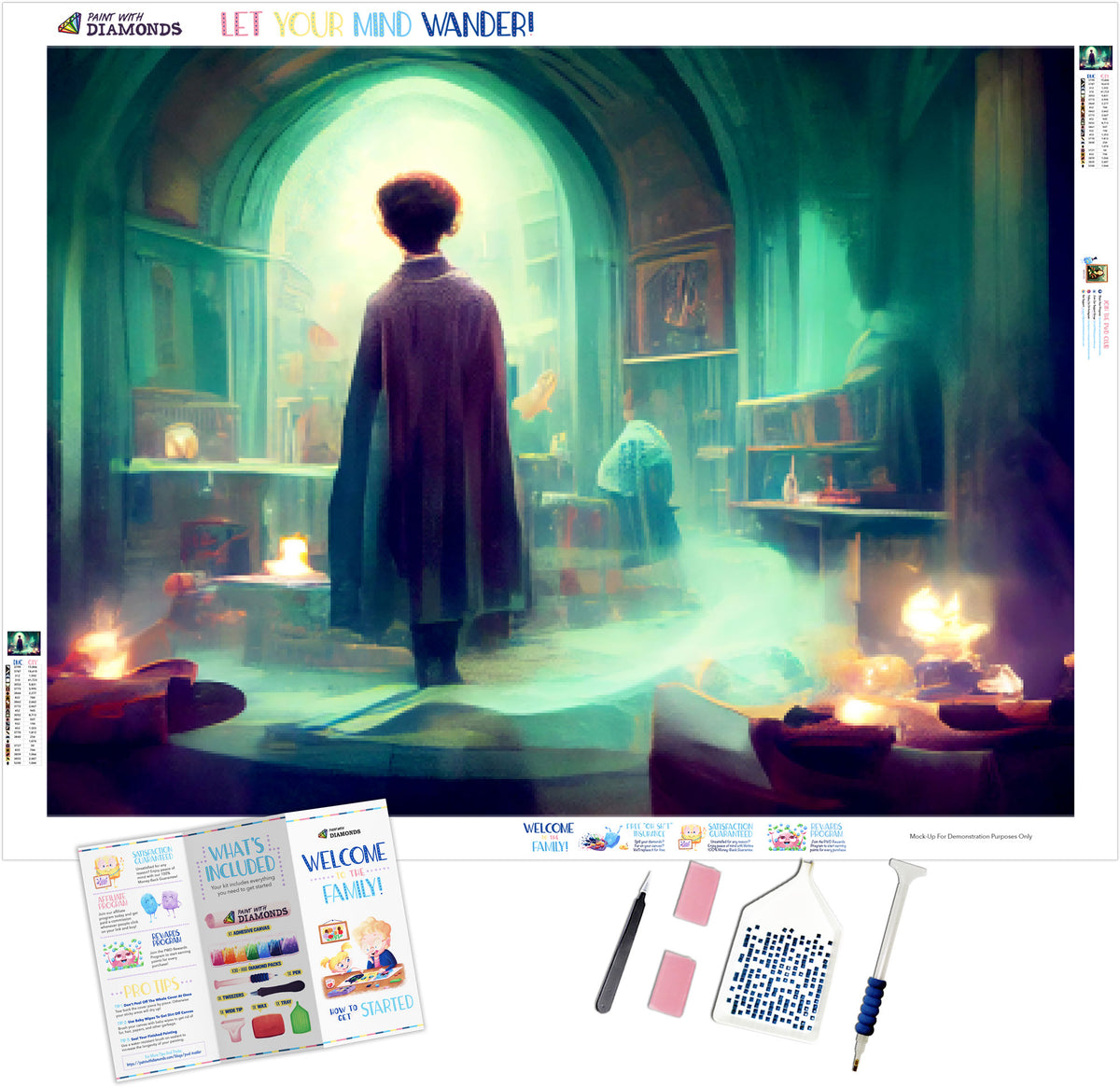 Casting Spells Official Diamond Painting Kit | Diamond Art | Paint With ...