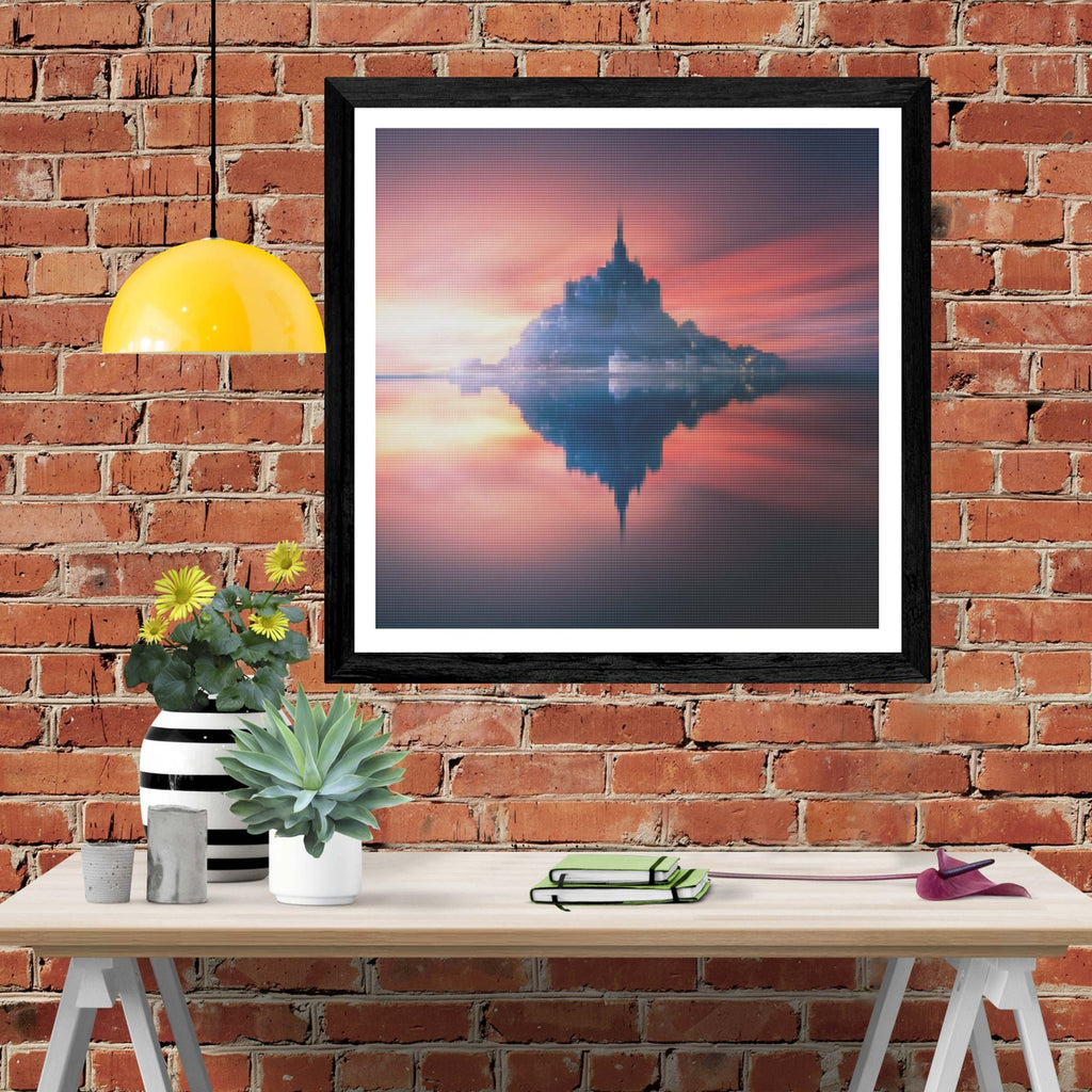 "Castle Symmetry" Diamond Painting Kit (Full Drill) – Paint With Diamonds
