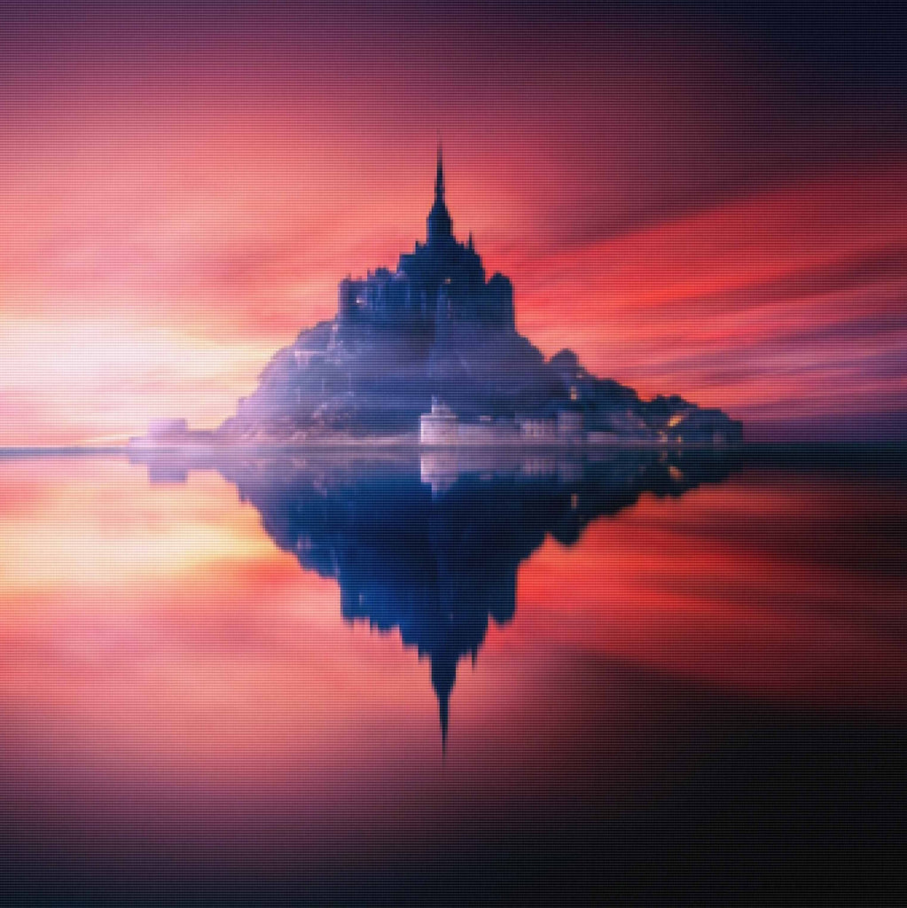 "Castle Symmetry" Diamond Painting Kit (Full Drill) – Paint With Diamonds