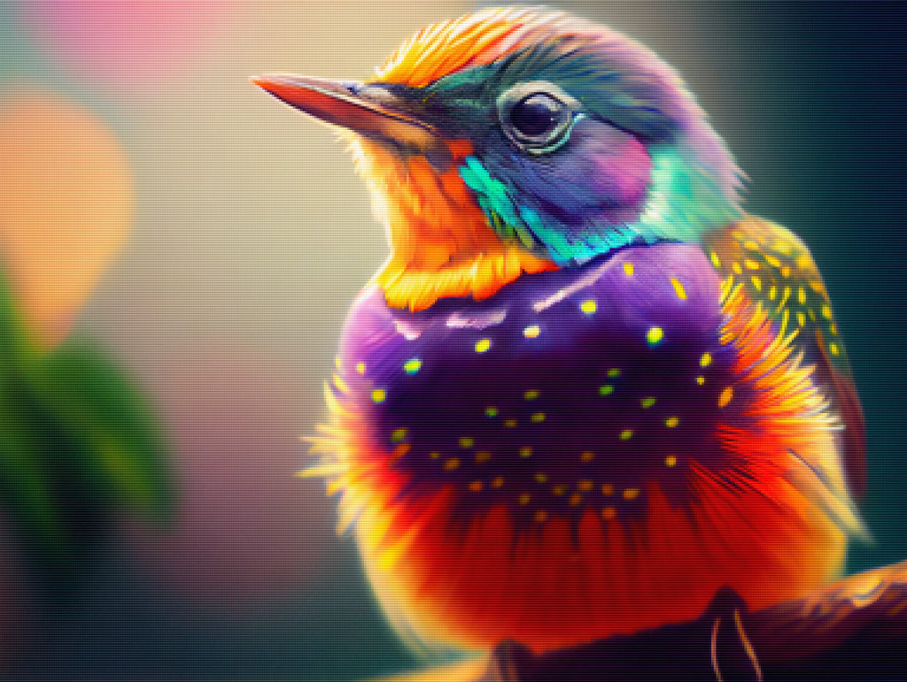 Colorful Songbird Official Diamond Painting Kit | Diamond Art | Paint ...