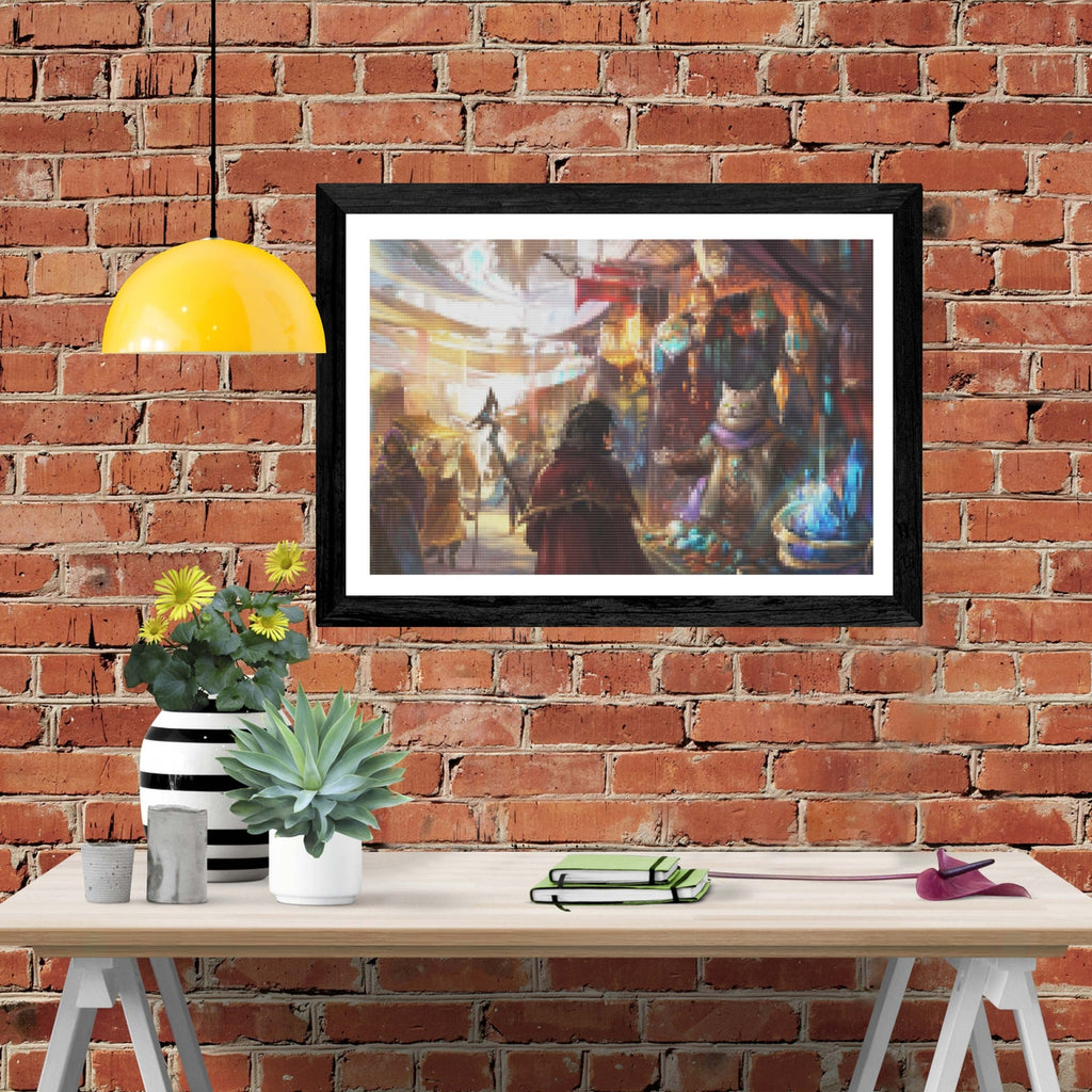 "Crystal Street" Diamond Painting Kit (Full Drill) – Paint With Diamonds