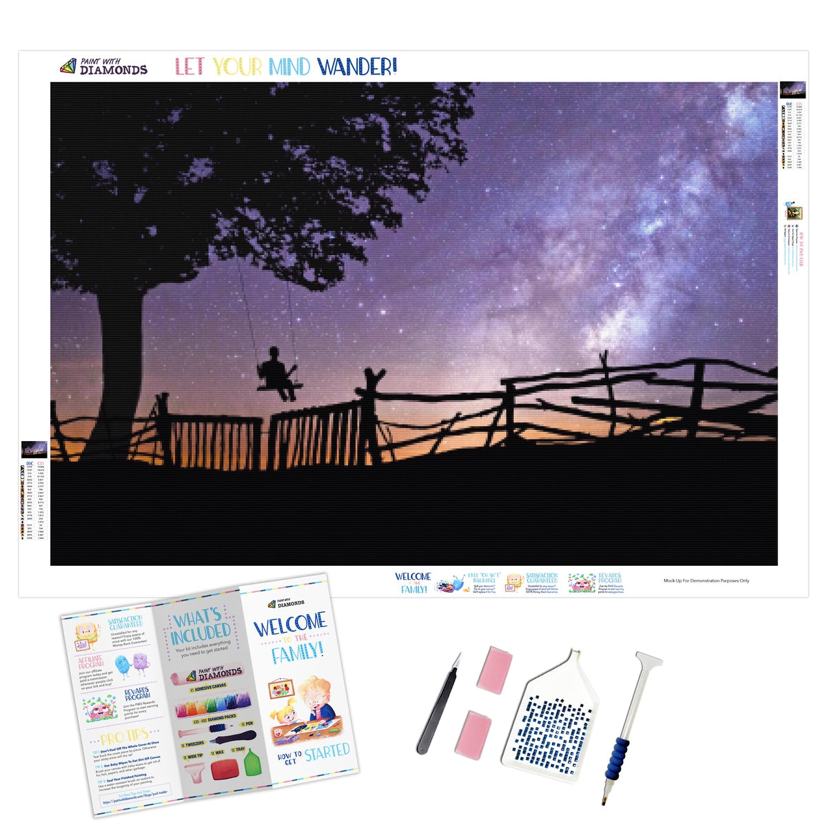 "Curiosity" Diamond Painting Kit (Full Drill) – Paint With Diamonds