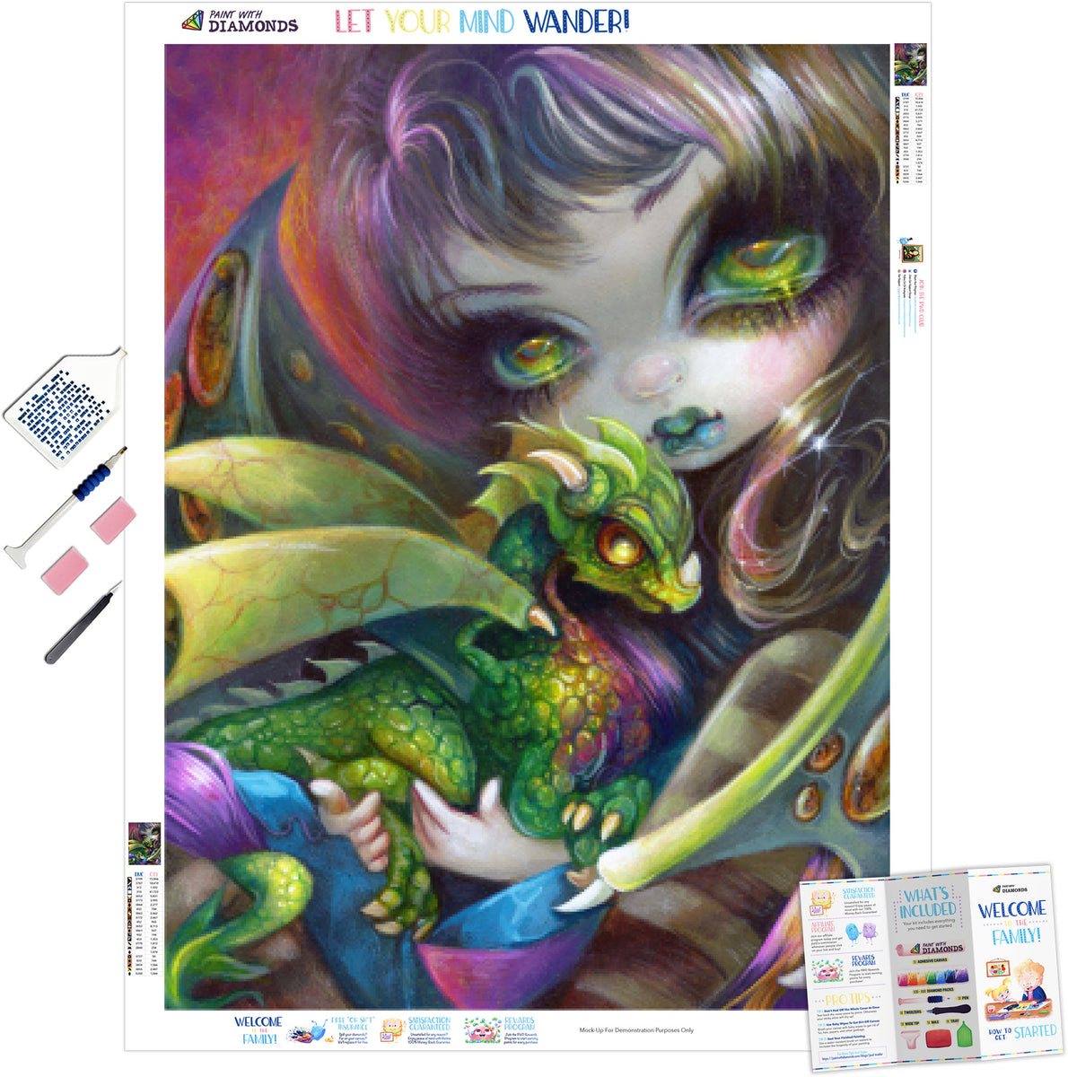 Darling Dragonling 6 – Paint With Diamonds