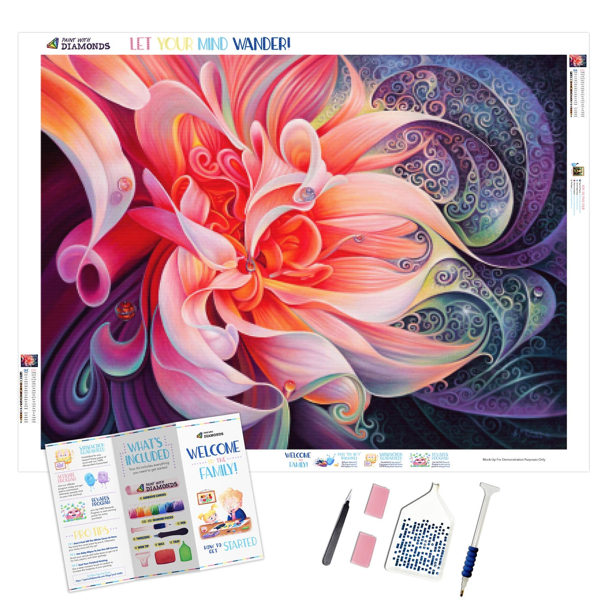Delight Diamond Painting Kit (Full Drill) – Paint With Diamonds