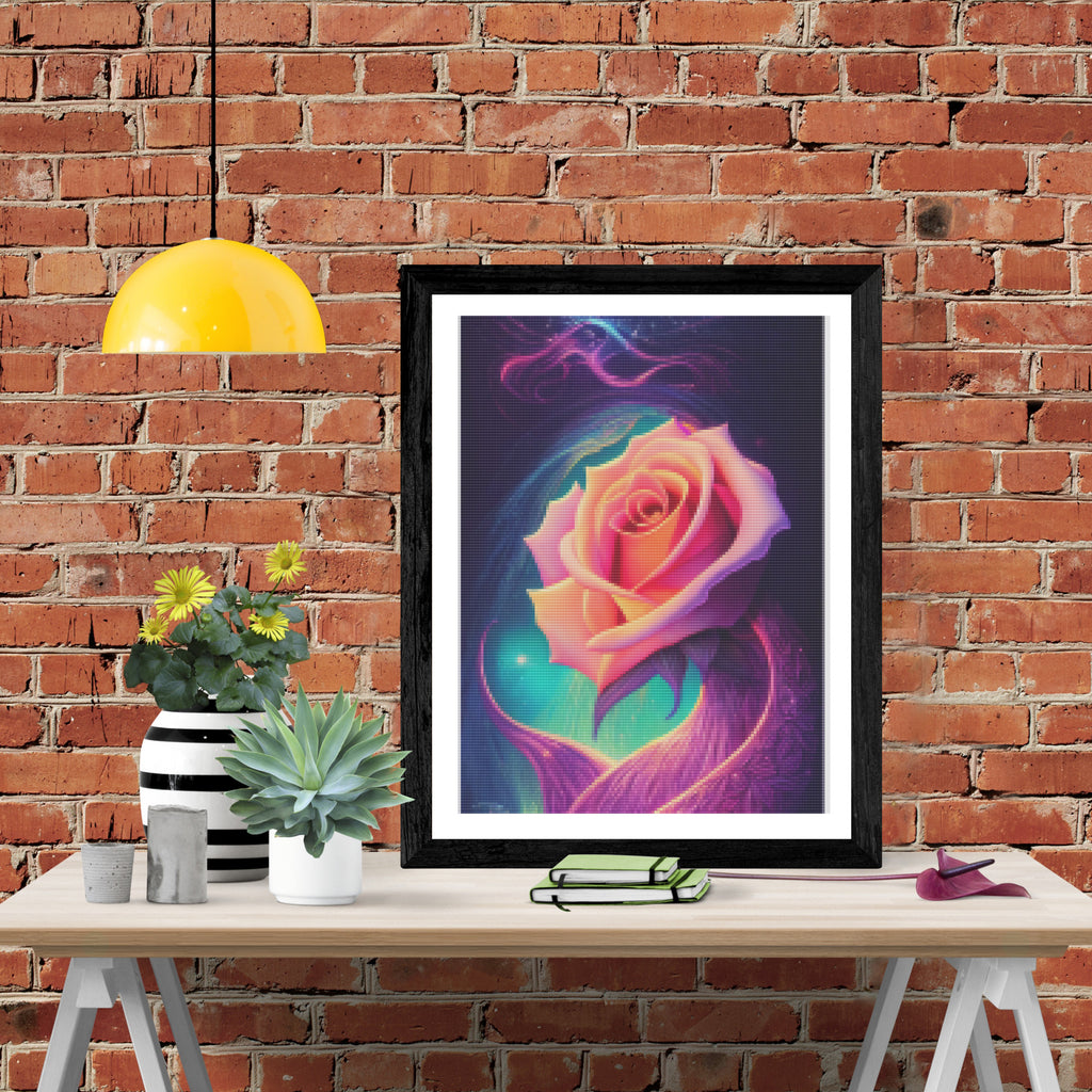 Enchanted Blooming Rose Official Diamond Painting Kit | Diamond Art ...