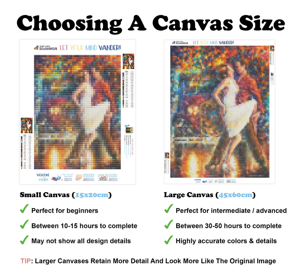 "Eternal Emotion" Diamond Painting Kit (Full Drill) – Paint With Diamonds