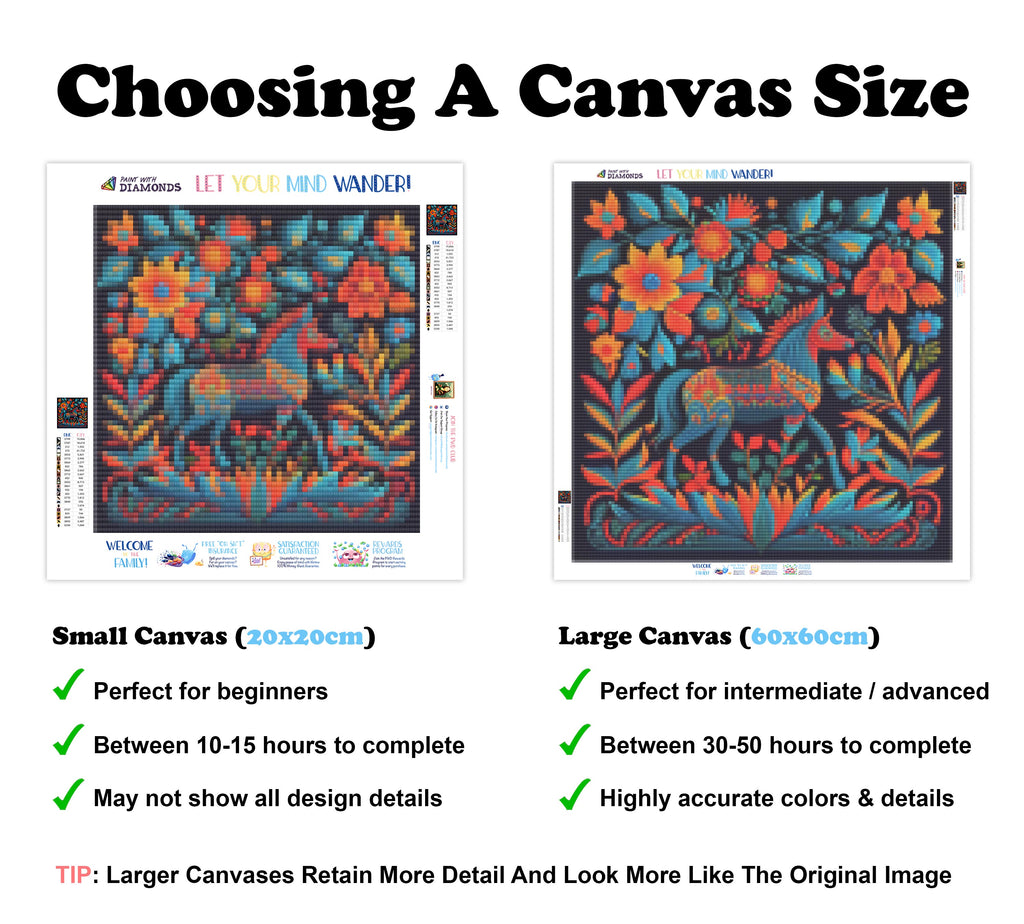 Folklore Horse Official Diamond Painting Kit | Diamond Art | Paint With ...