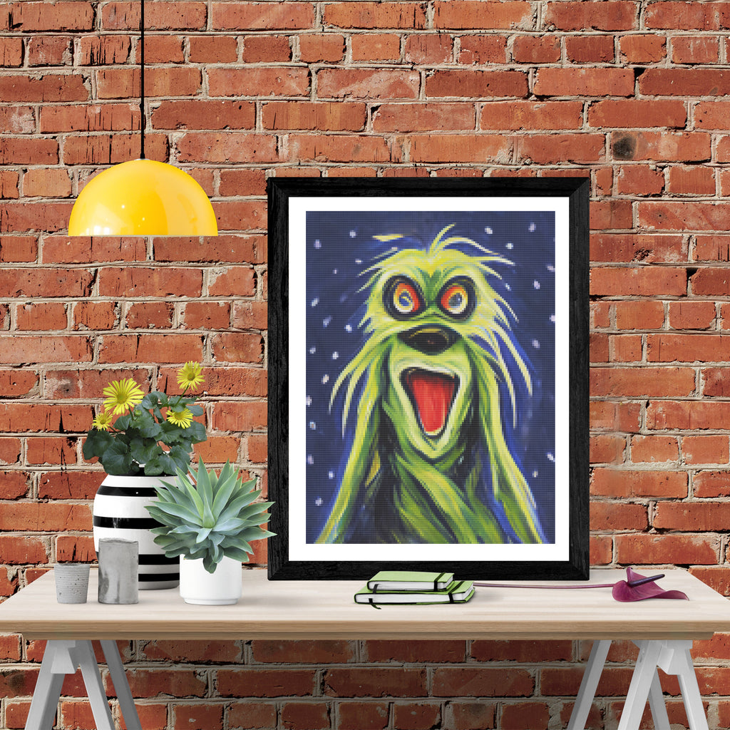 Grinch Scream Official Diamond Painting Kit | Diamond Art | Paint With ...