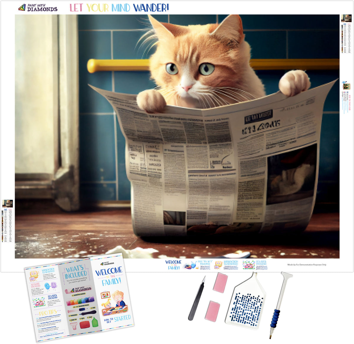 Having A Poop Official Diamond Painting Kit | Diamond Art | Paint With ...