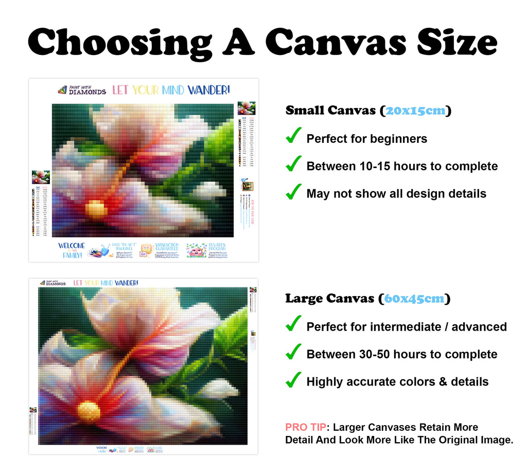 Impossible Flower Official Diamond Painting Kit | Diamond Art | Paint ...