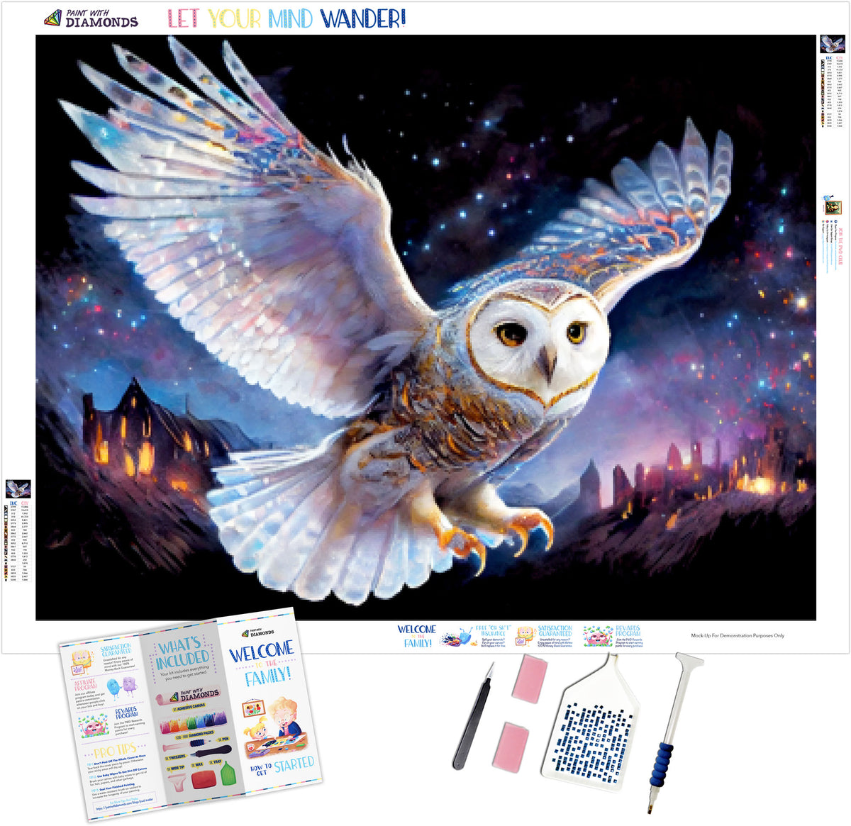 Magic In Flight Official Diamond Painting Kit | Diamond Art | Paint ...