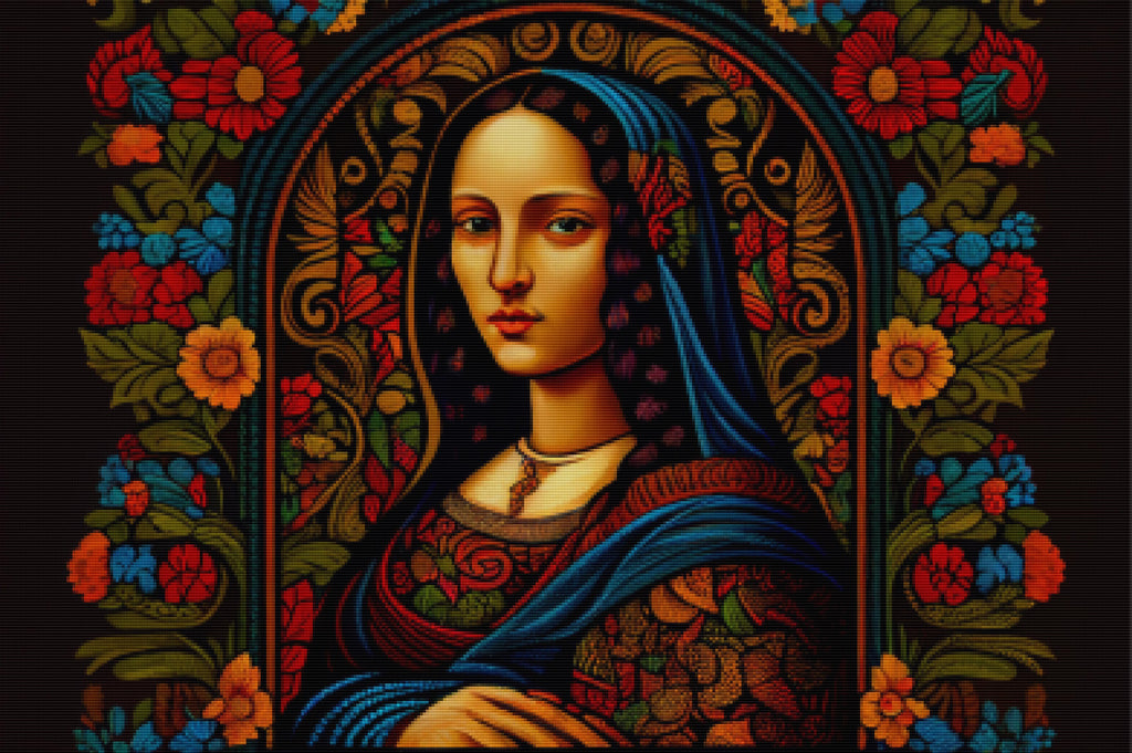 Mexican Mona Lisa Official Diamond Painting Kit | Diamond Art | Paint ...
