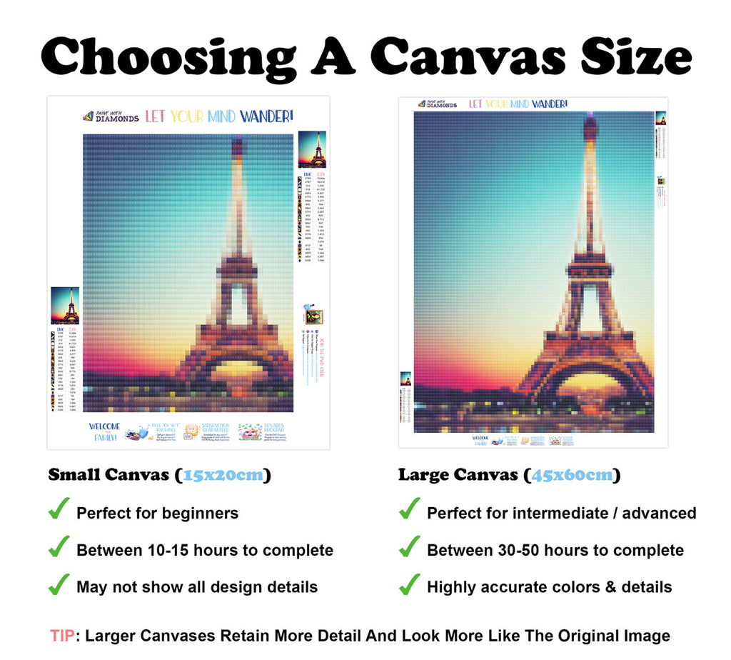 Midnight In Paris Official Diamond Painting Kit | Diamond Art | Paint ...