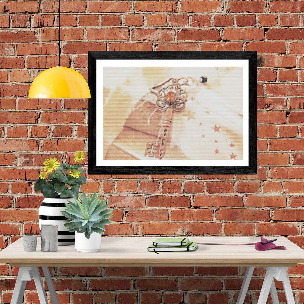 "My Heart Under Lock And Key" Diamond Painting Kit (Full Drill) – Paint ...