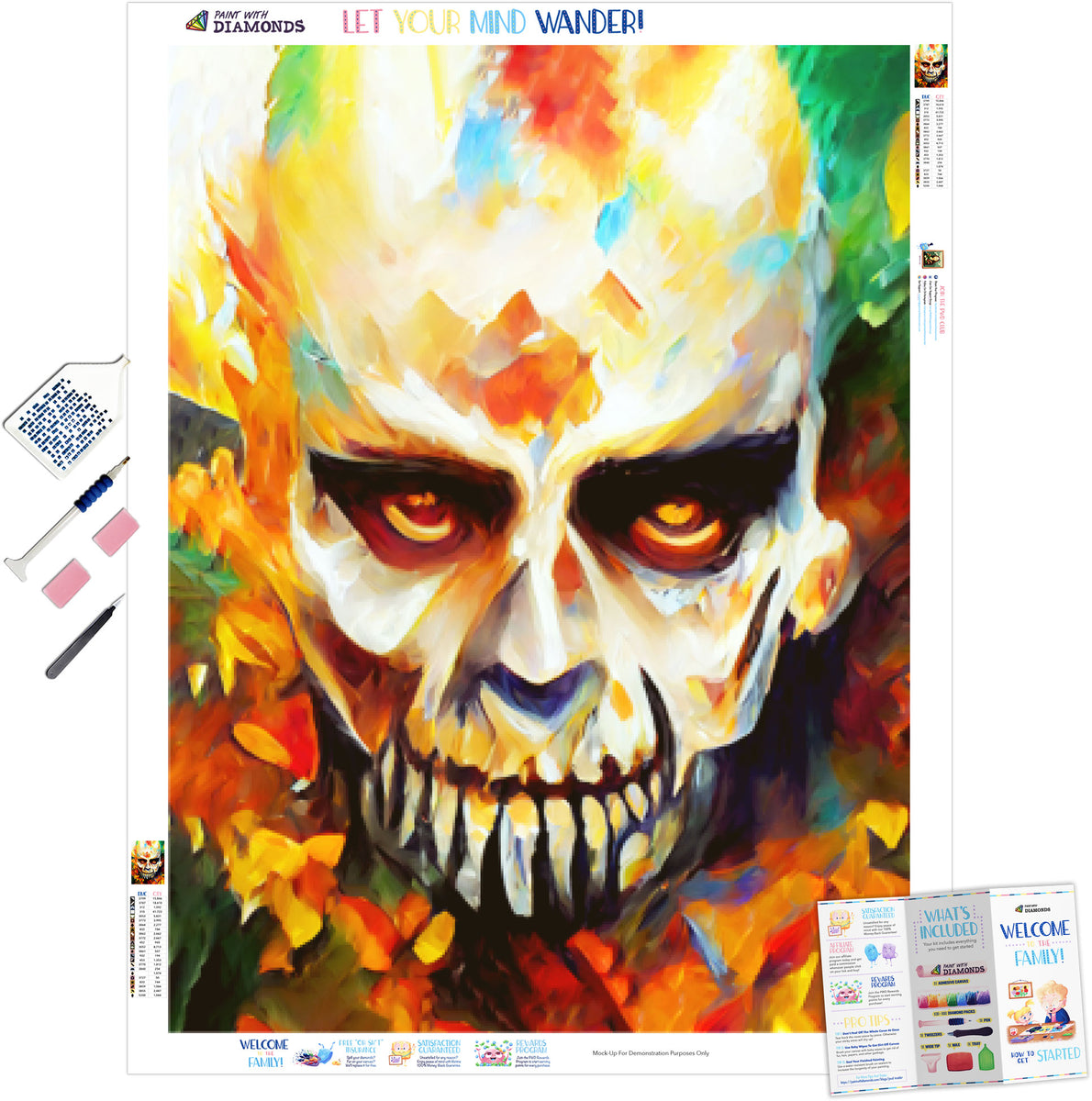 My Inner Demons Official Diamond Painting Kit | Diamond Art | Paint ...