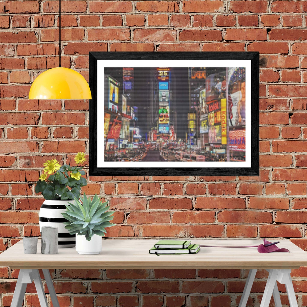 "New Times Square" Diamond Painting Kit (Full Drill) – Paint With Diamonds