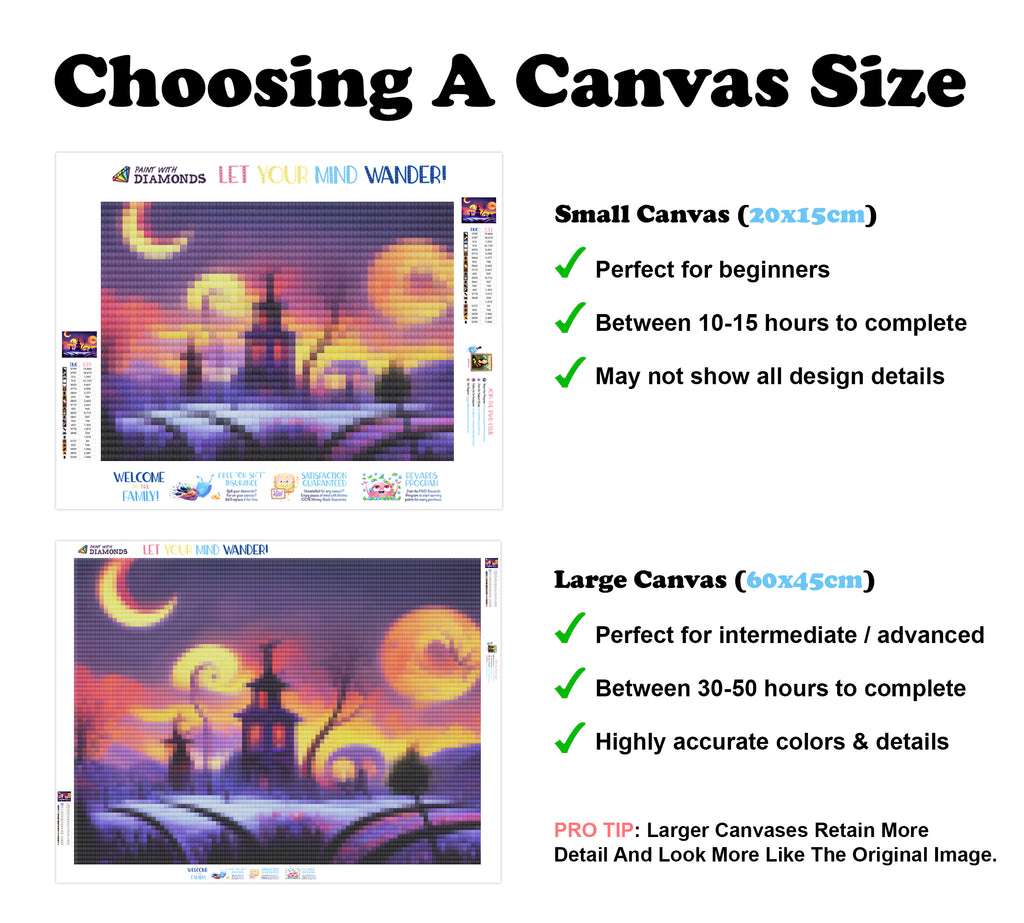 Nightmarish Landscape Official Diamond Painting Kit | Diamond Art ...