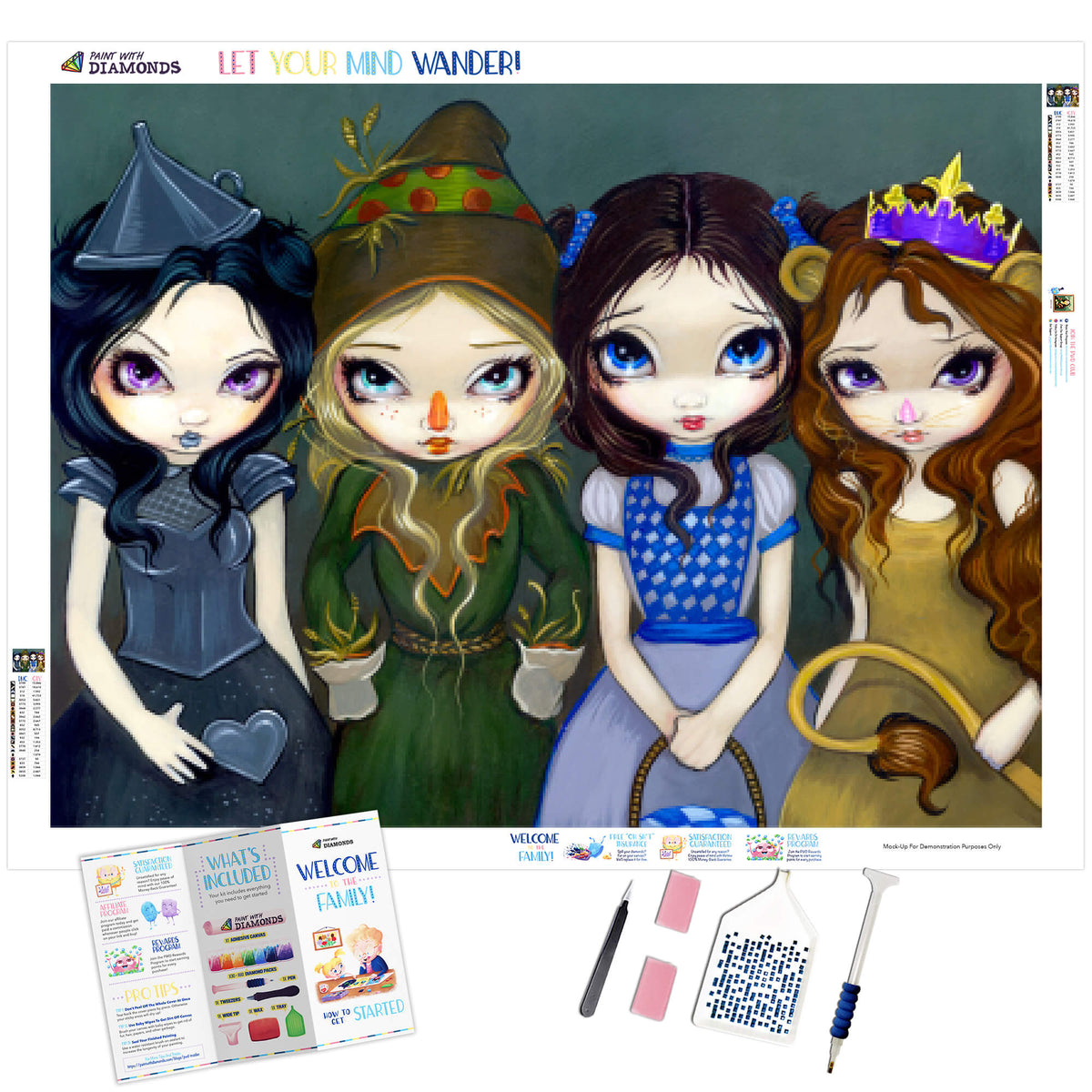 Off To See The Wizard – Paint With Diamonds