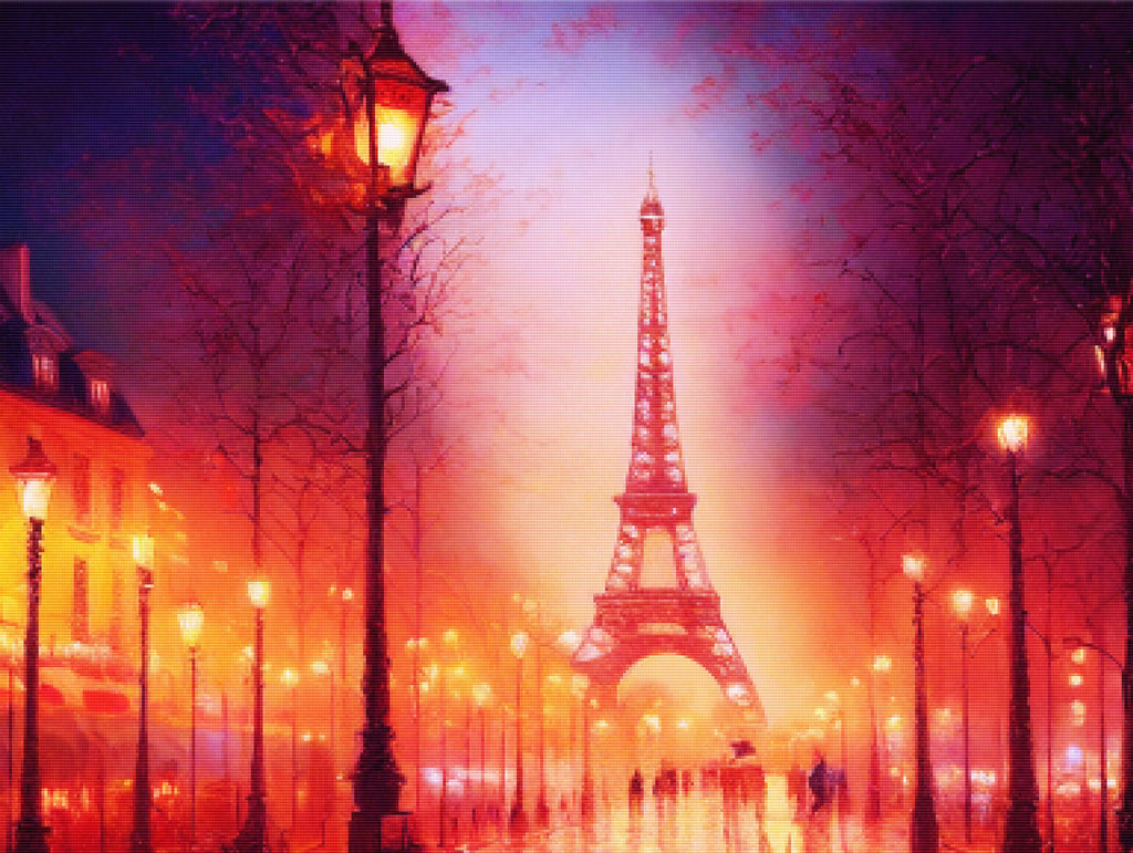 One Night In Paris Official Diamond Painting Kit | Diamond Art | Paint ...