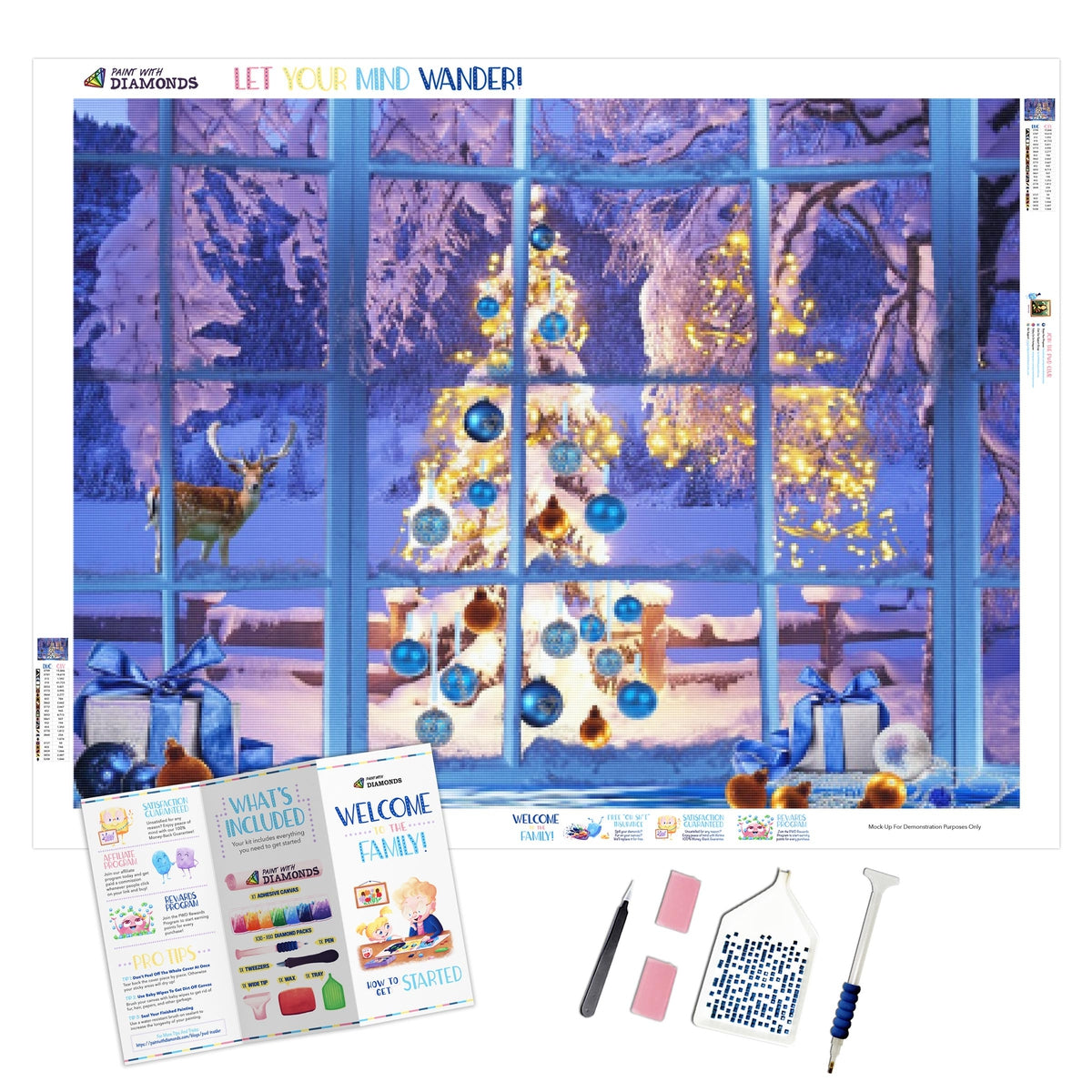 "Outside My Window" Diamond Painting Kit (Full Drill) – Paint With Diamonds