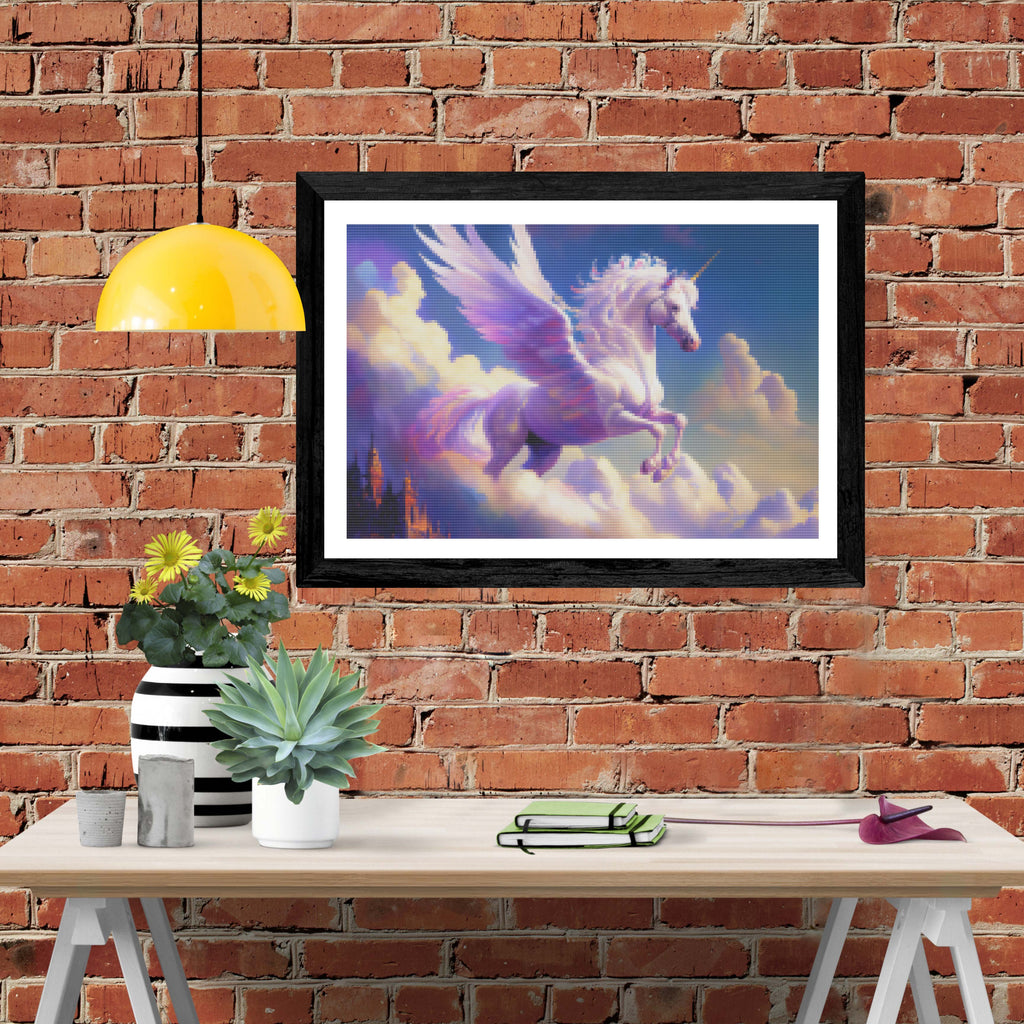 Pegasus In The Clouds Official Diamond Painting Kit | Diamond Art ...