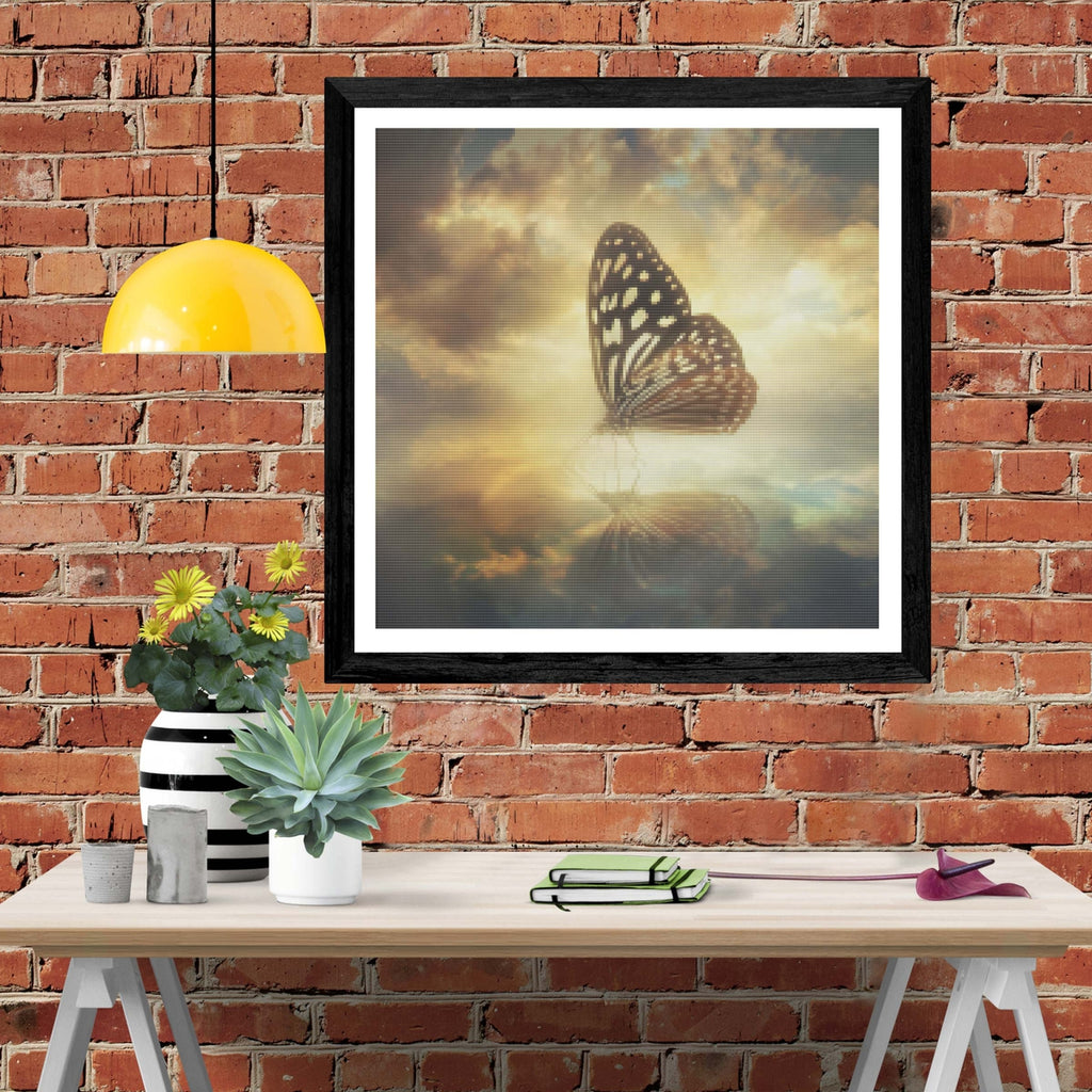 "Reflective Butterfly" Diamond Painting Kit (Full Drill) – Paint With ...