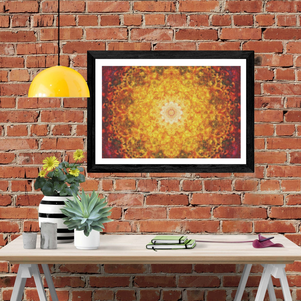 "Sacred Geometry" Diamond Painting Kit (Full Drill) – Paint With Diamonds