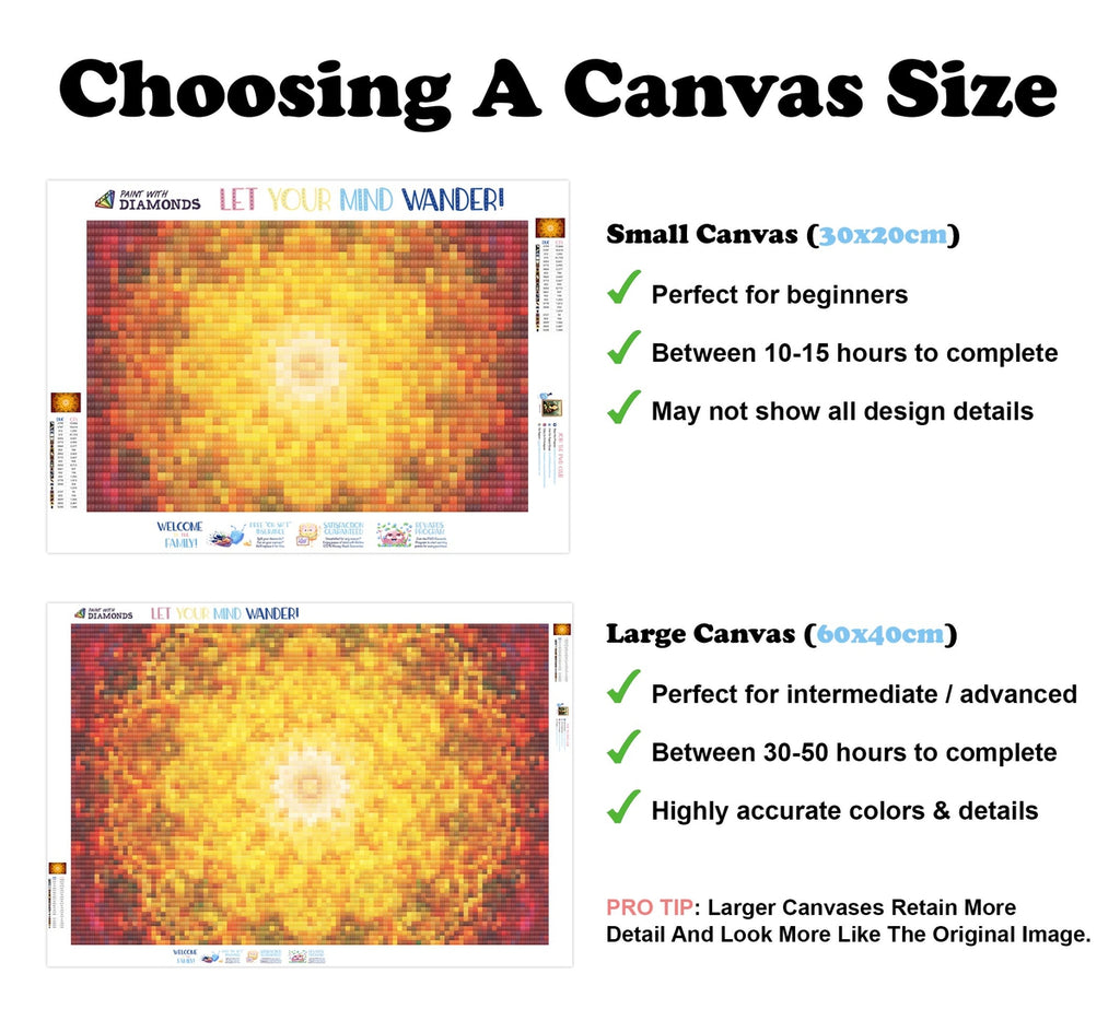 "Sacred Geometry" Diamond Painting Kit (Full Drill) – Paint With Diamonds
