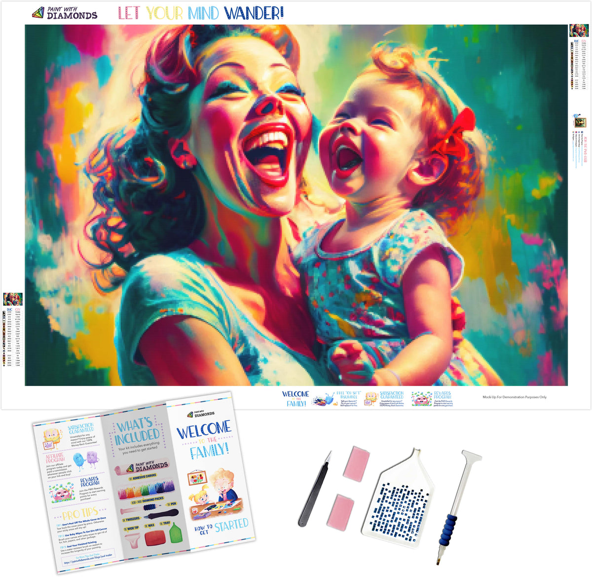 Silly Fun Moment Official Diamond Painting Kit | Diamond Art | Paint ...