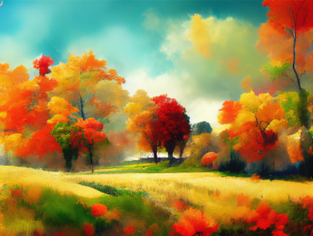 Soft Autumn Colors Official Diamond Painting Kit | Diamond Art | Paint ...