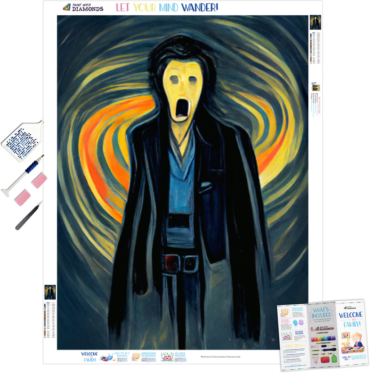 Solo Scream Official Diamond Painting Kit | Diamond Art | Paint With ...