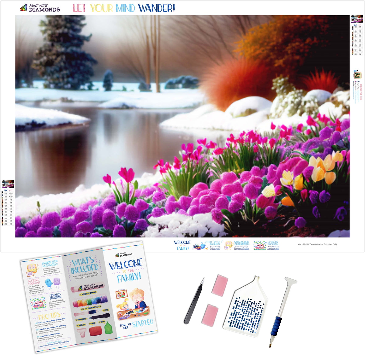 Spring Thaw Official Diamond Painting Kit | Diamond Art | Paint With ...