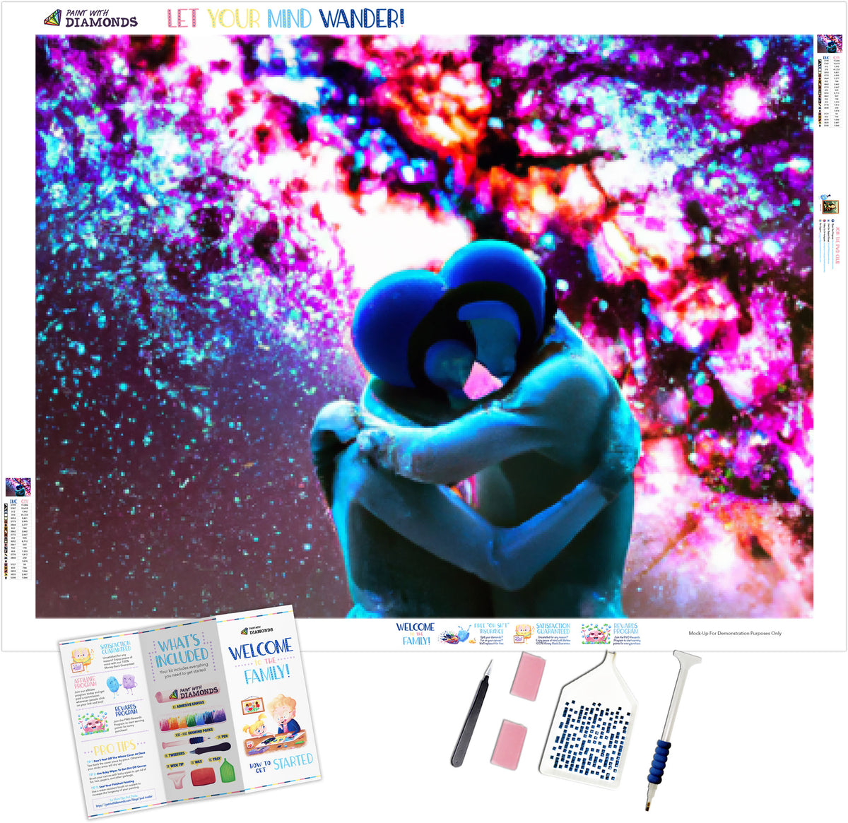 Star-Crossed Lovers Official Diamond Painting Kit | Diamond Art | Paint ...