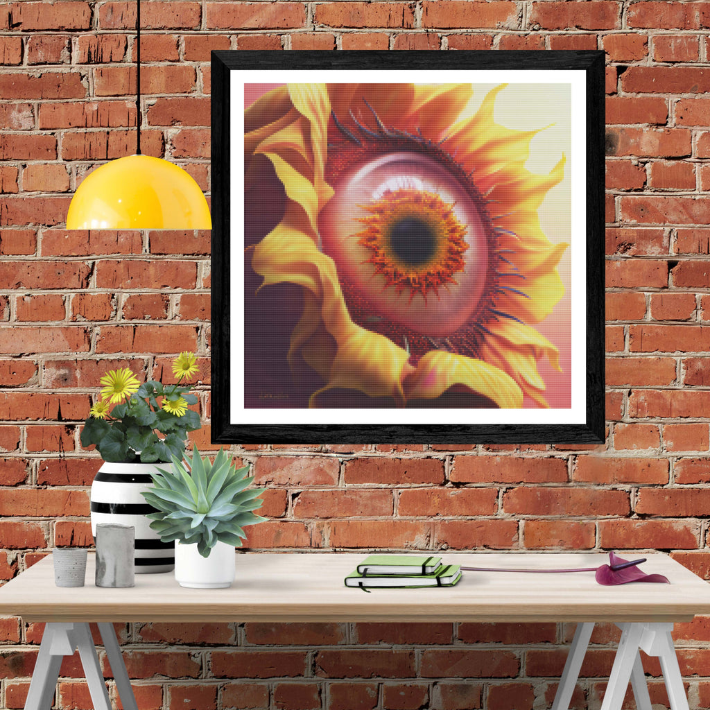 Sunflower Eye Official Diamond Painting Kit | Diamond Art | Paint With ...