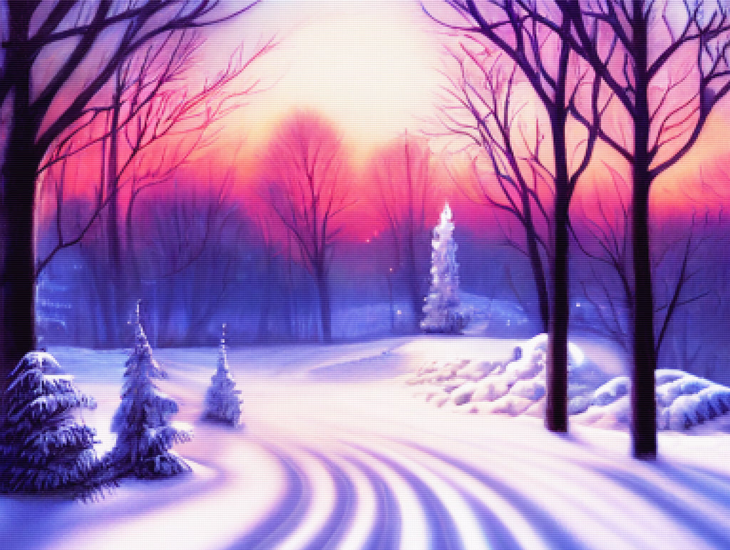 Winter Serenity Official Diamond Painting Kit | Diamond Art | Paint ...