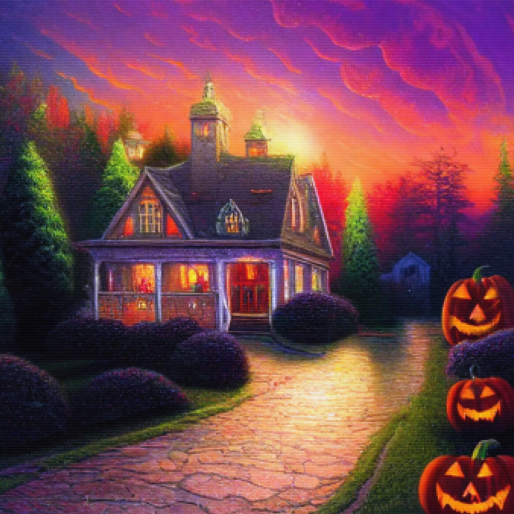 Zombie Lanterns Official Diamond Painting Kit | Diamond Art | Paint ...